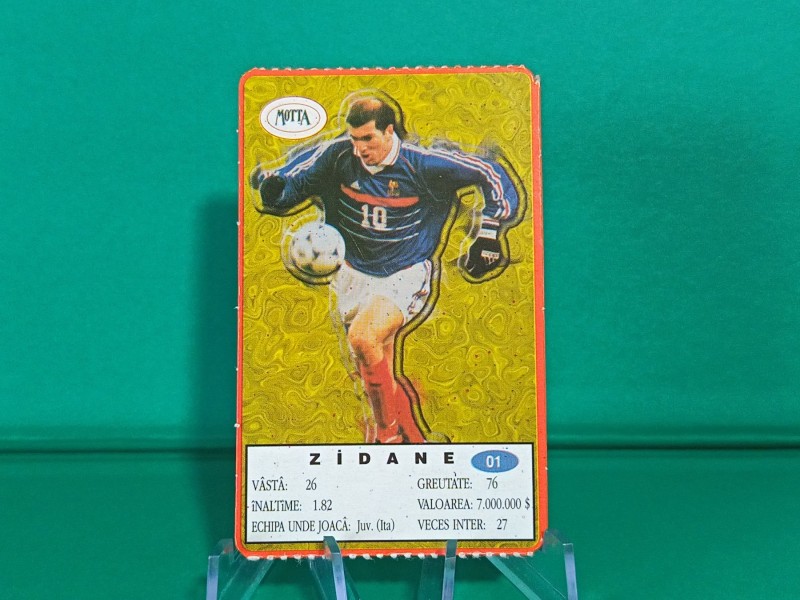 Zidane slicica iz Zvaka Ultra retko