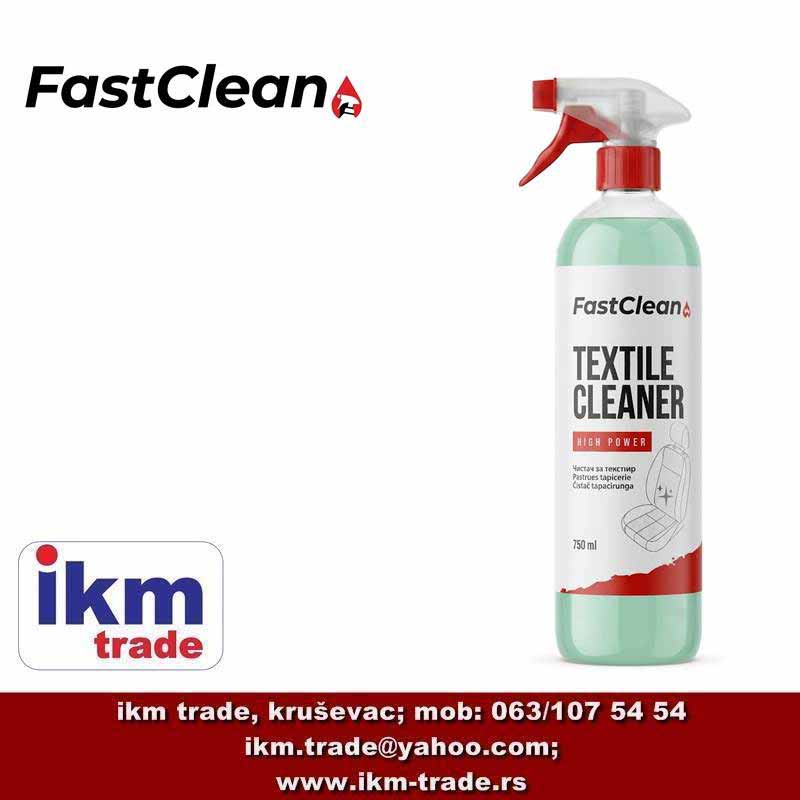 FAST CLEAN Textile Cleaner – Čistač tekstila u vozilu 750ml