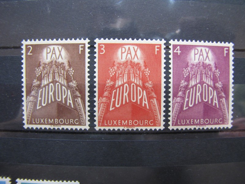 1957 Luxembourg Europa cept **