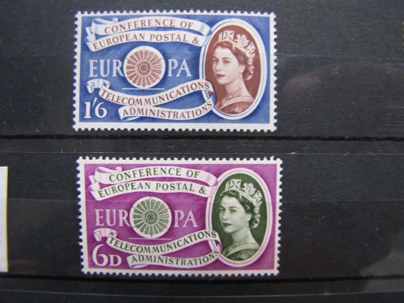 1960 Engleska Europa cept **