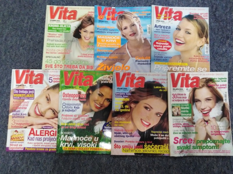 Vita - 7 brojeva iz 2002.