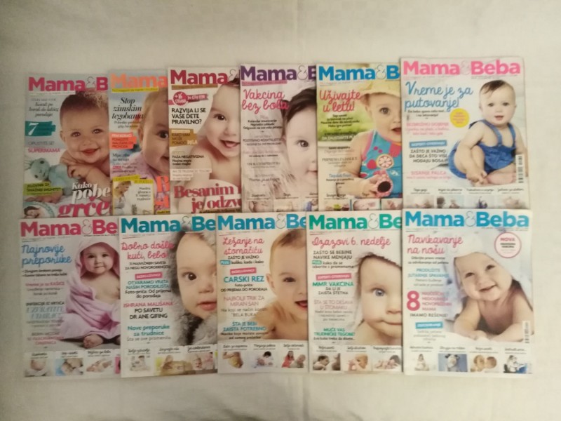 Mama i beba - 11 brojeva 2015.-2018.