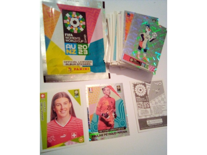 FIFA WOMEN'S WORLD CUP 2023 Sličice na komad MINT