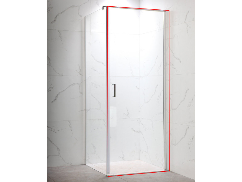 Tus kabina vrata 70cm x fix 70cm 6mm