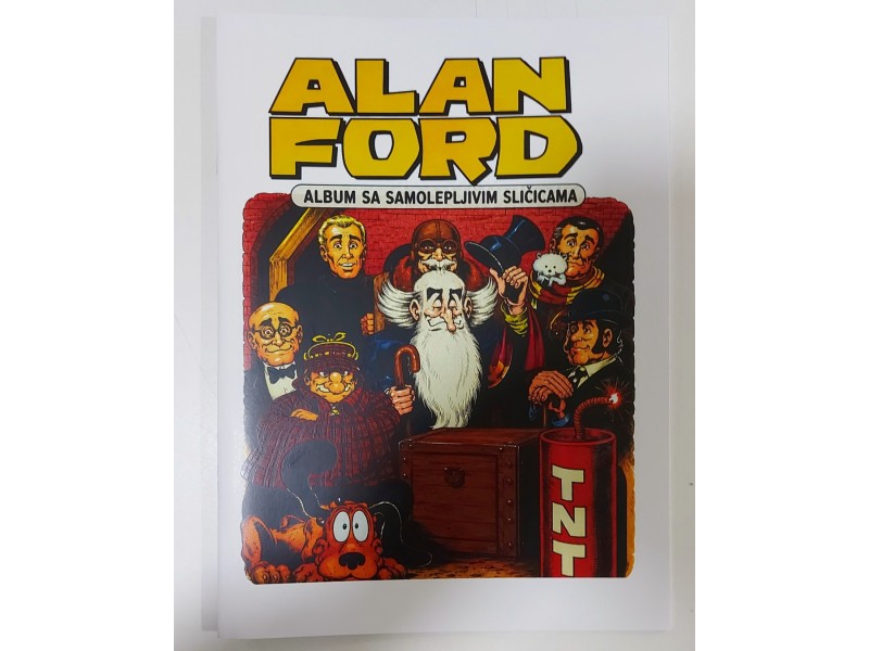 Alan Ford Album sa samolepljivim sličicama PUN