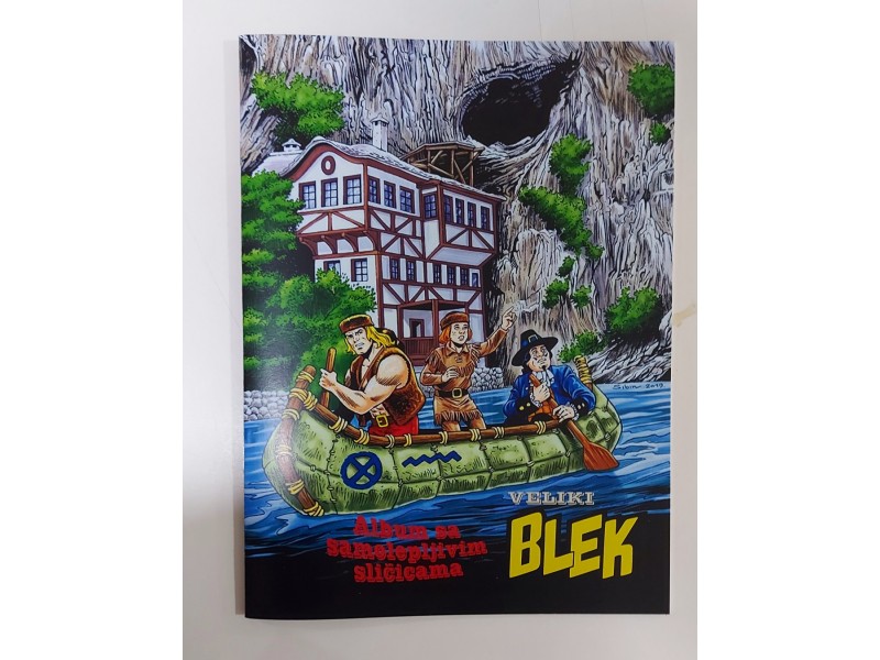 Blek Album sa samolepljivim sličicama PUN