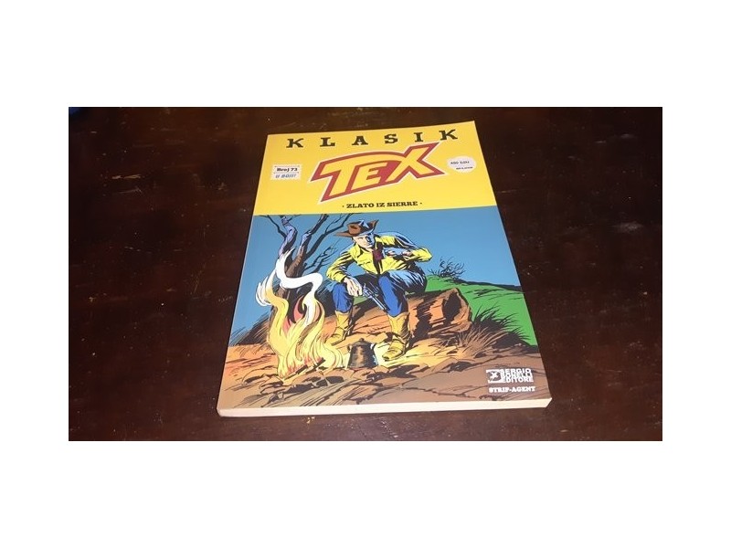 TEX KLASIK 73 ZLATO IZ SIERRE