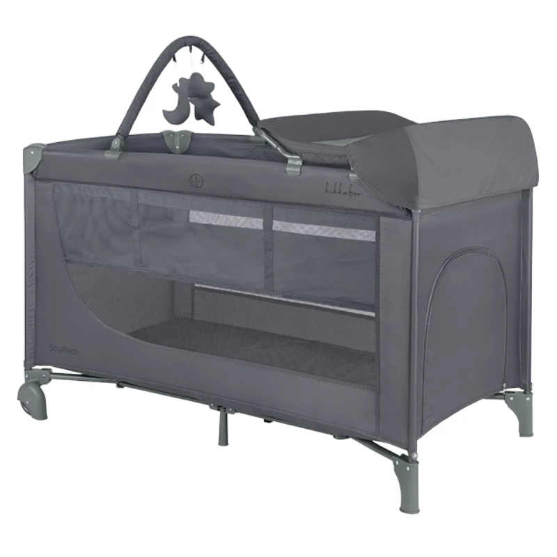 Kikka Boo So Gifted Plus Premium prenosivi krevetac Grey