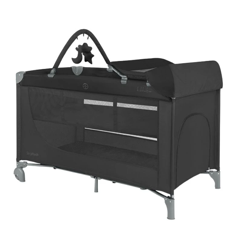 Kikka Boo So Gifted Plus Premium prenosivi krevetac Black