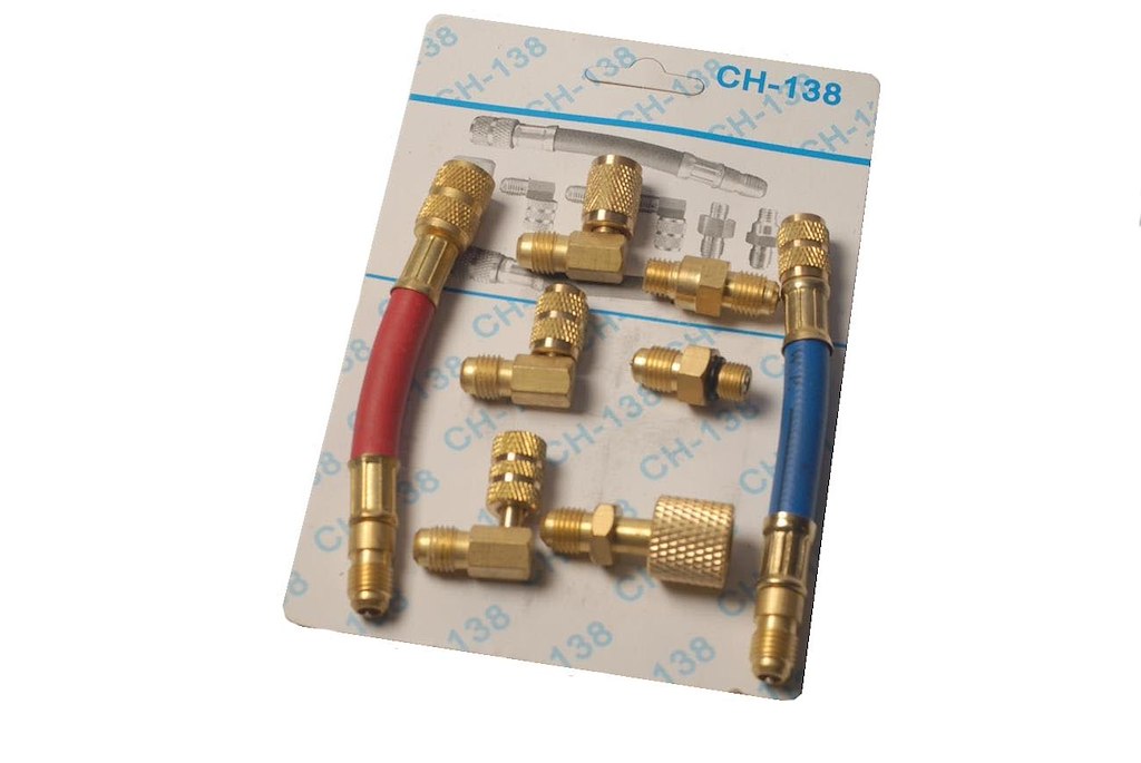 KOMPLET REDUCIRA ADAPTERA ZA DOPUNU FREONA AUTO KLIME FC-01B CH-138
