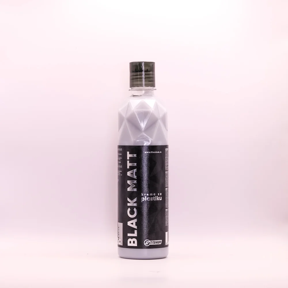 Titanium Black Matt – krema za plastiku 500ML