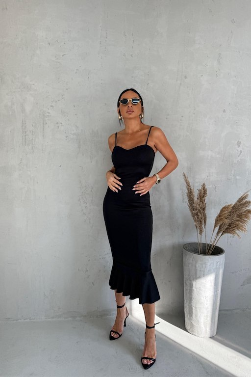 MERMAID BLACK MIDI SIRENA HALJINA