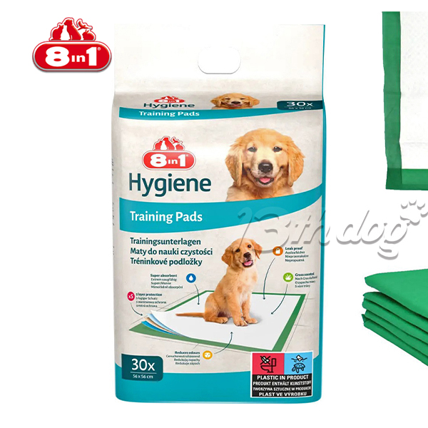 8in1 Training Prostirke za Pse - 56x56cm, 14kom