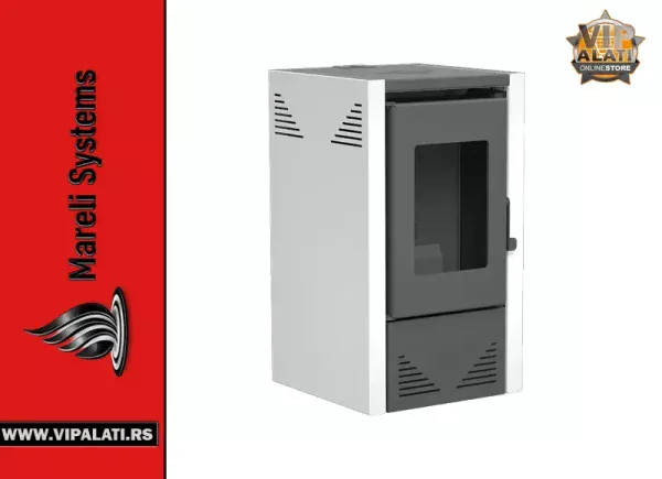 KAMIN NA PELET JADE 6kW – MARELI | Moderan i Ekonomičan Kamin za Grejanje