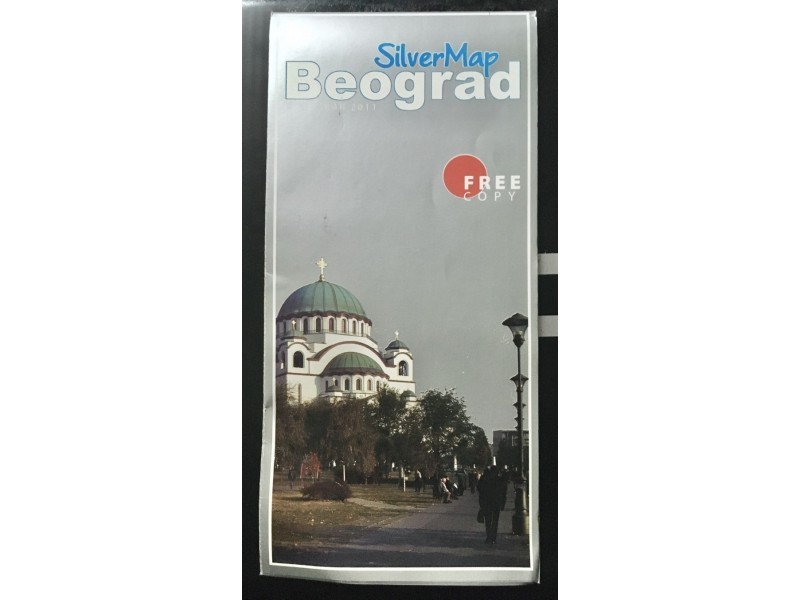 Turistička mapa Beograda