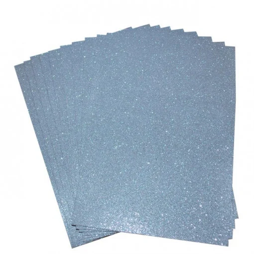 Eva pena glitter srebrna