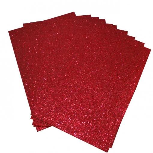 Eva pena glitter crvena