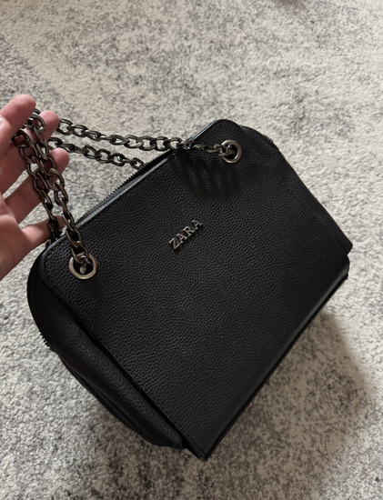 Sik crna torba zara