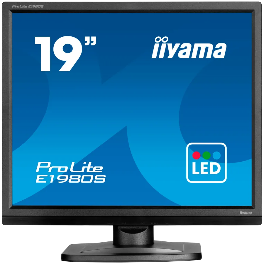 IIYAMA Monitor LED E1980S-B1 19" 1280 x 1024 5:4 250 cd/m 5ms HDMI DP tilt