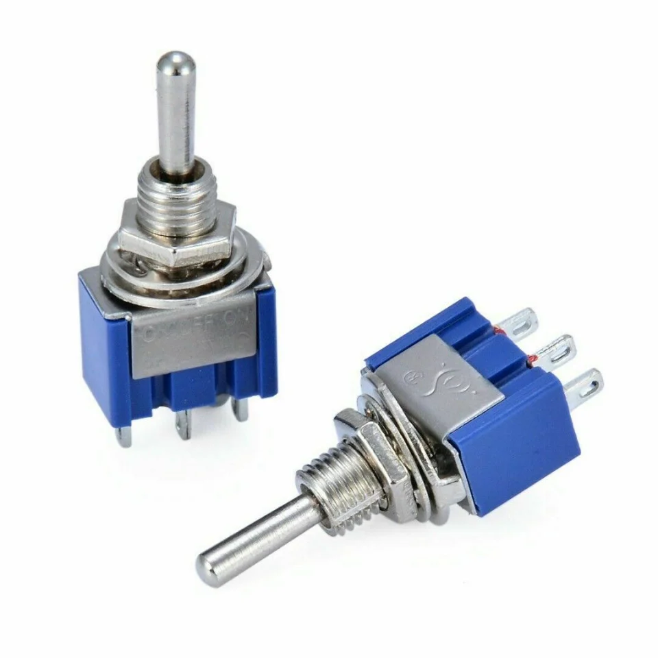 Preklopni Prekidač ON-OFF-ON 3 Pina MTS-103 SPDT 3A/250V - Toggle Switch