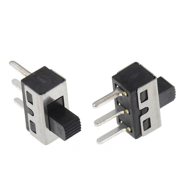 Minijaturni Klizni Prekidač SS12D10 ON-ON (3 pina) 3A 250V