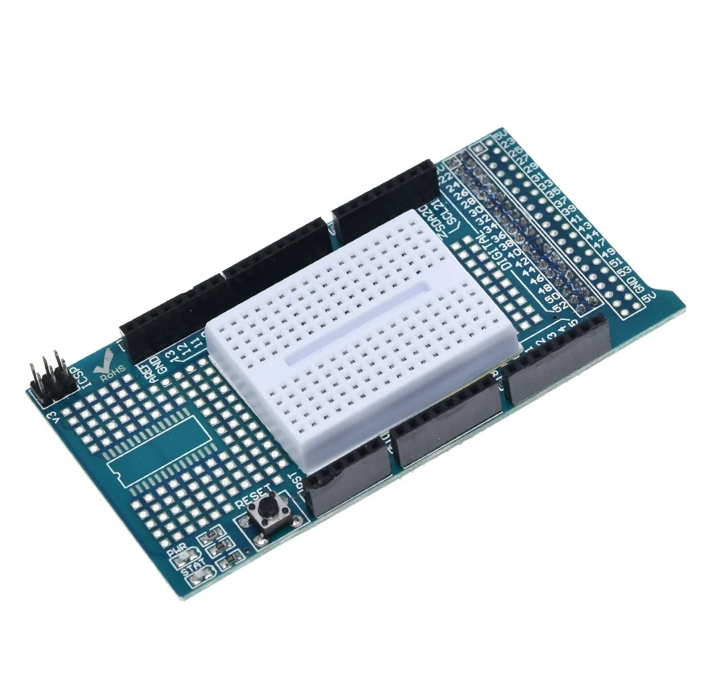 Prototipska Ploča za Arduino Mega Proto Shield V3 sa Breadboard-om