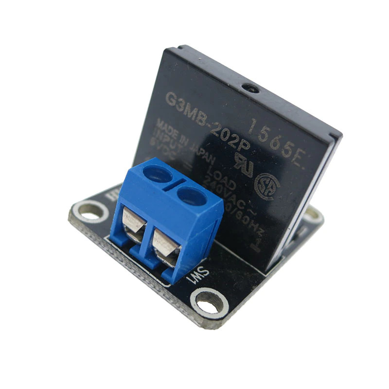 Solid State Relej SSR 5V 2A G3MB-202P 1-kanalni modul - za Arduino i mikrokontrolere