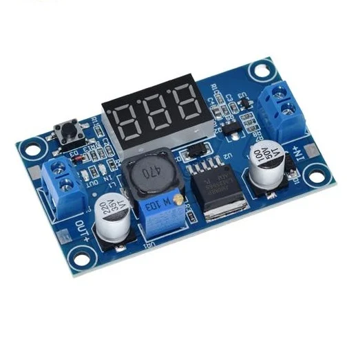 LM2596 DC-DC step-down konvertor napona sa displejom (4V-40V do 1.25V-37V 3A)