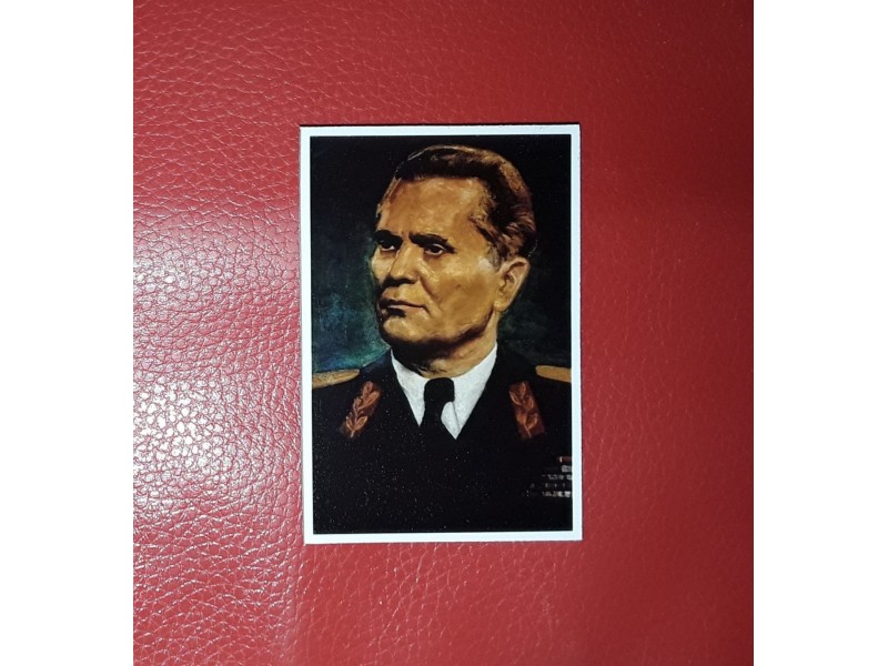 Magnet za frižider – motiv Josipa Broza Tita oko 7 x 5