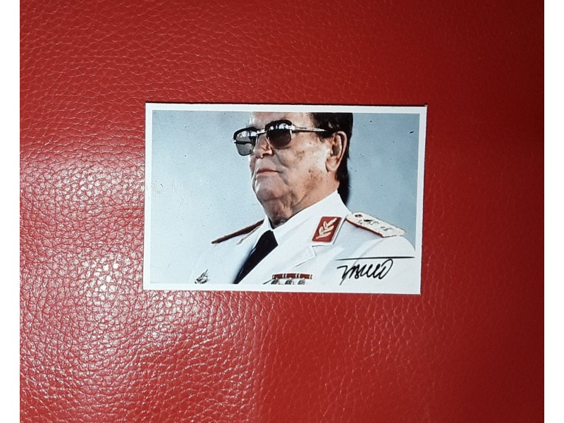 Magnet za frižider – motiv Josipa Broza Tita oko 7 x 5