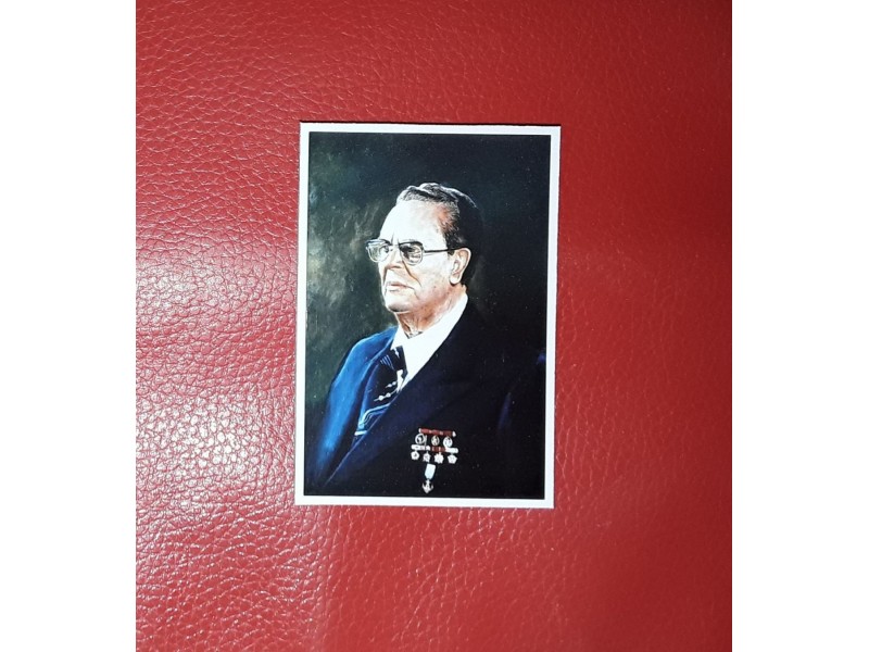 Magnet za frižider – motiv Josipa Broza Tita oko 7 x 5