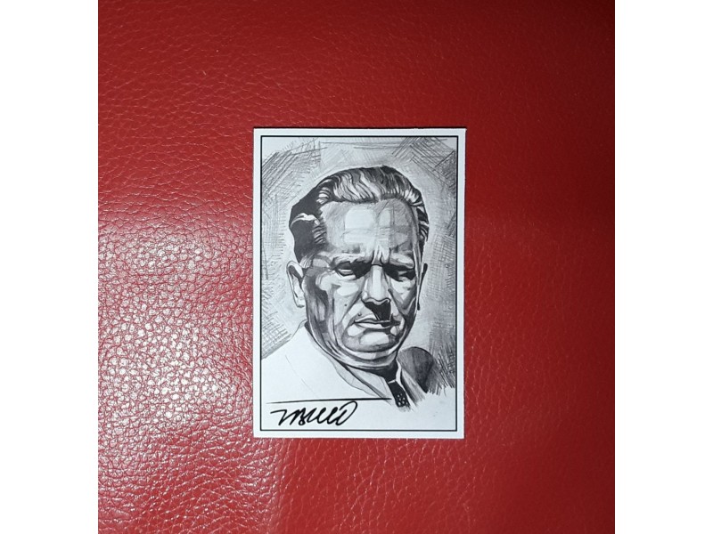 Magnet za frižider – motiv Josipa Broza Tita oko 7 x 5