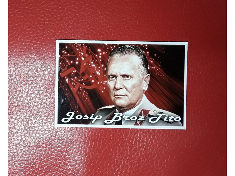 Magnet za frižider – motiv Josipa Broza Tita oko 7 x 5