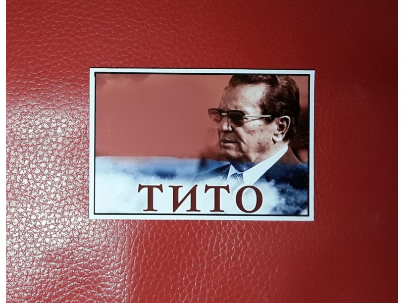 Magnet za frižider – motiv Josipa Broza Tita oko 7 x 5