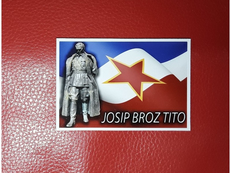Magnet za frižider – motiv Josipa Broza Tita oko 7 x 5