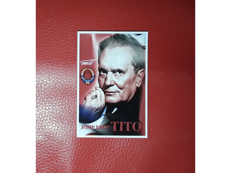Magnet za frižider – motiv Josipa Broza Tita oko 7 x 5