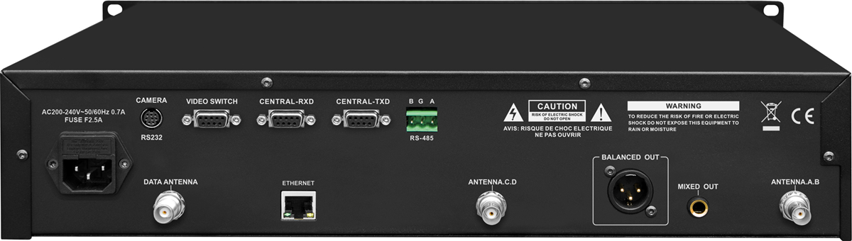Wharfedale Pro CS‑200 Black centralna upravljačka jedinica