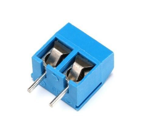 PCB Klema 2 Pina 5.08mm - Terminal Block Plavi