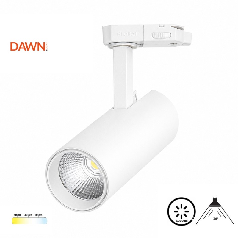 DAWN LED REFLEKTOR ŠINSKI EL-T21D030 30W CCT BELI TROSTEPENI