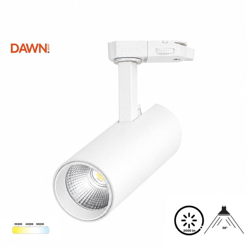 DAWN LED REFLEKTOR ŠINSKI EL-T21D020 20W CCT BELI TROSTEPENI