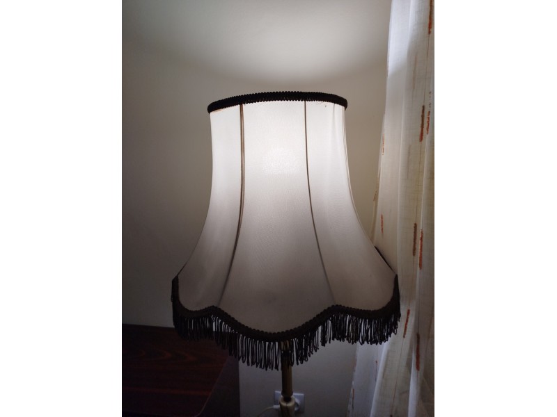 VELIKI stilski abažur sa resama za podnu lampu - RETRO