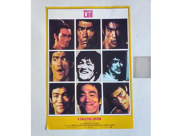 filmski plakat BRUCE LEE - U zmajevom gnezdu