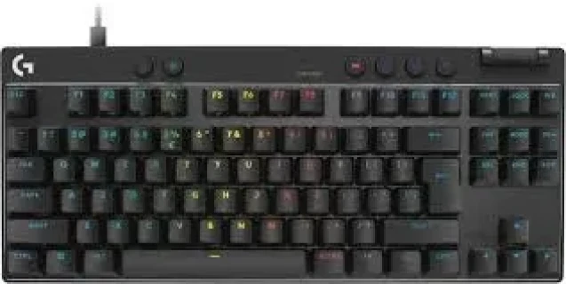 Tastatura žična gaming Logitech PRO X TKL RAPID crna 920-013233