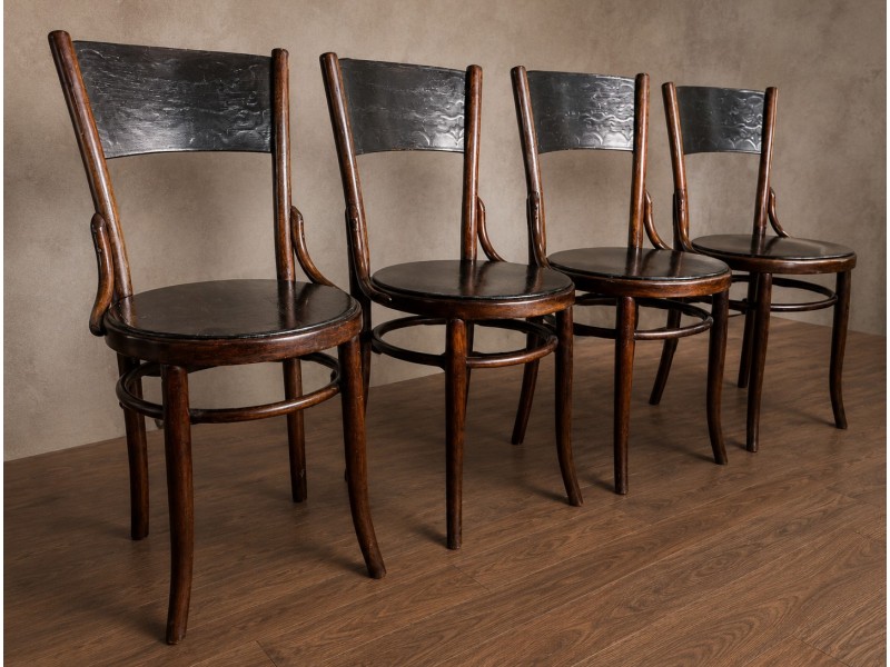 Set od 4 vintage Thonet stolice