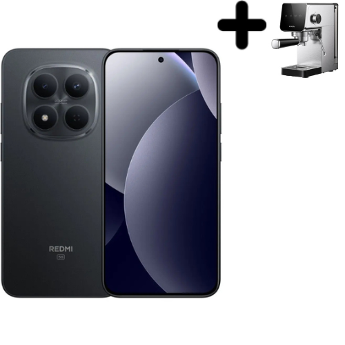 XIAOMI Redmi Note 15 Pro+ 5G 8/256GB Black + POKLON XIAOMI BHR9798EU Aparat za espresso kafu