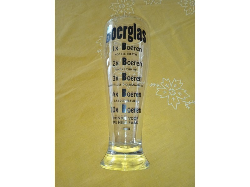 Casa za pivo Boerglas unikat