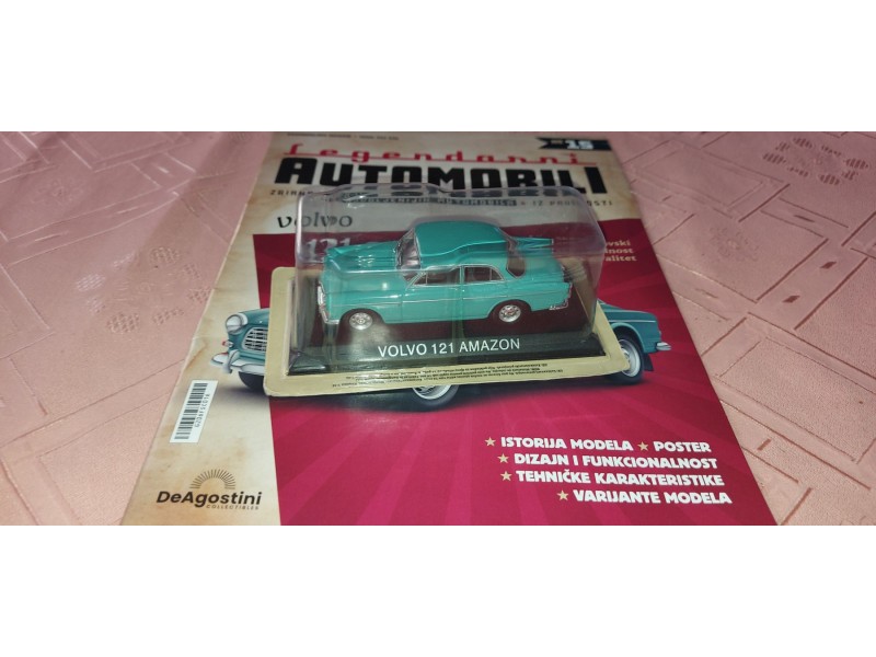 Legendarni Automobili Br.15 Volvo 121 Amazon 1:43