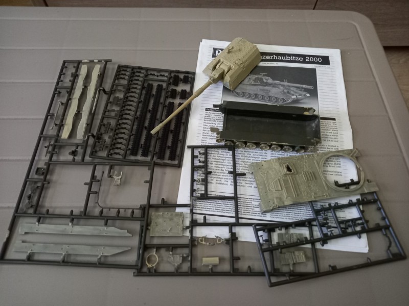 Revell panzer haubitze