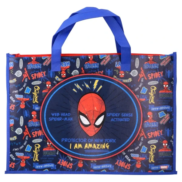 SB04, drawing pad bag, Spider-Man, Vintage
