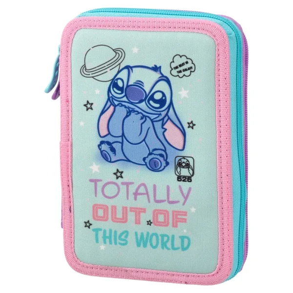Double decker, pernica puna, 2 zipa, Stitch